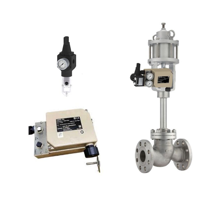 Electropneumatic Positioner Samson Type 4763 Pneumatic Valve Positioner ...